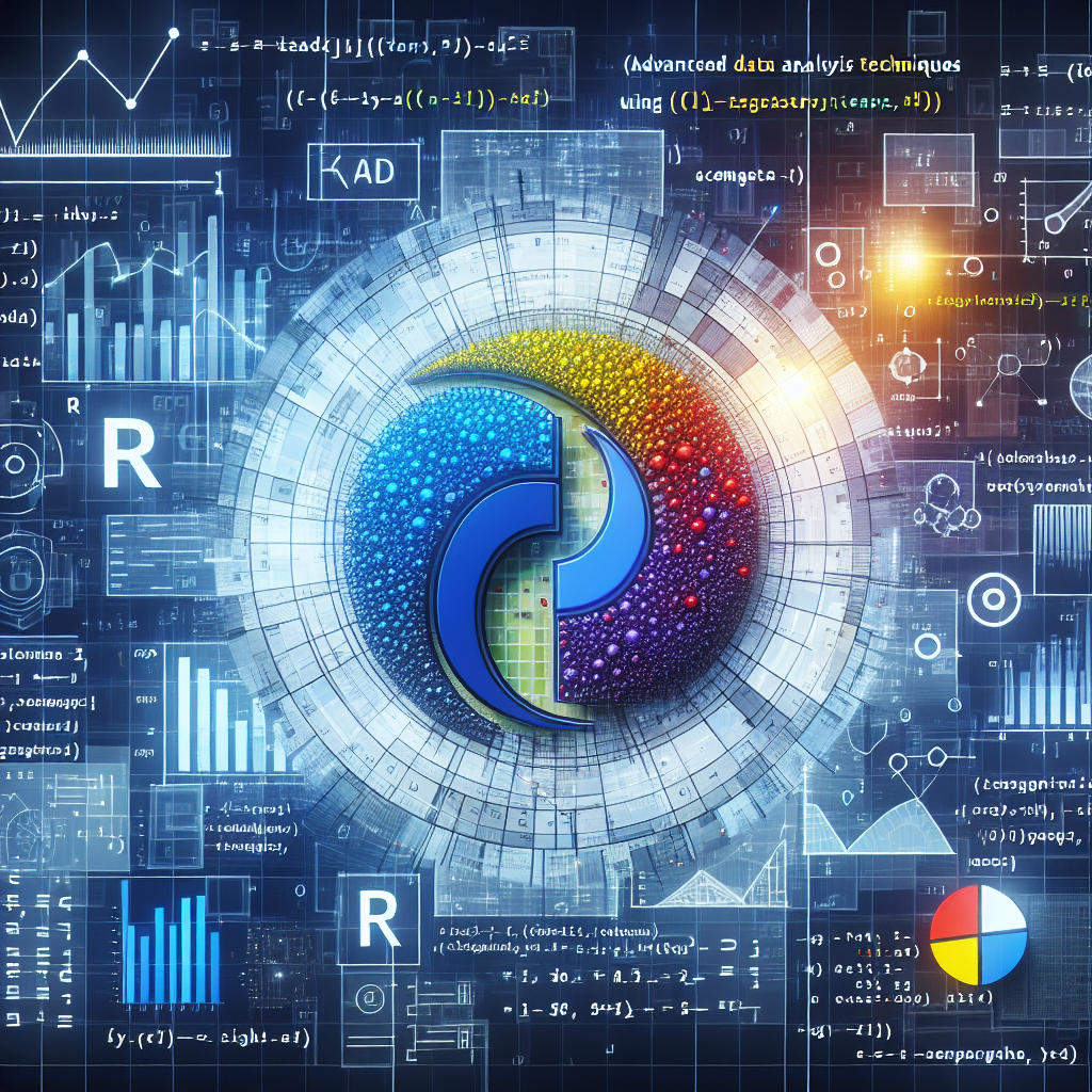 Advanced Data Analysis Techniques using R - SOFTOFFICEPRO Advanced Data Analysis Techniques using R - SOFTOFFICEPRO